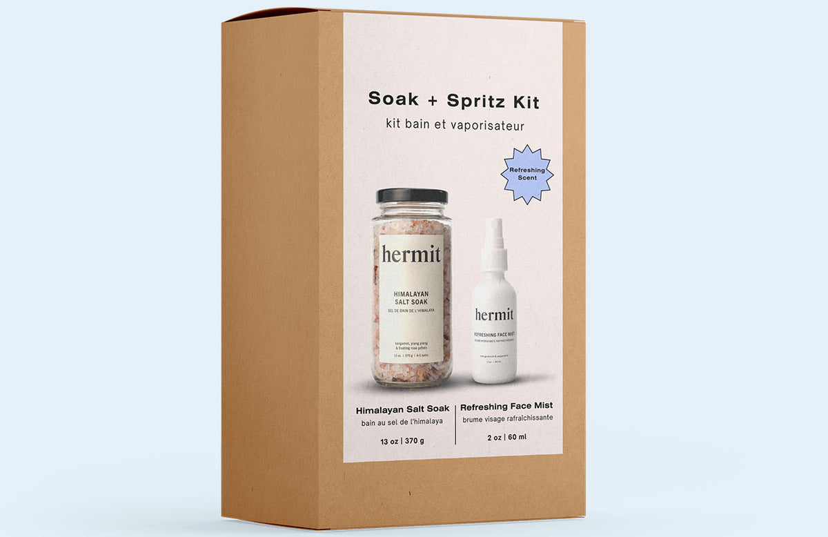 *NEW* Refreshing Soak + Spritz Kit – Hermit